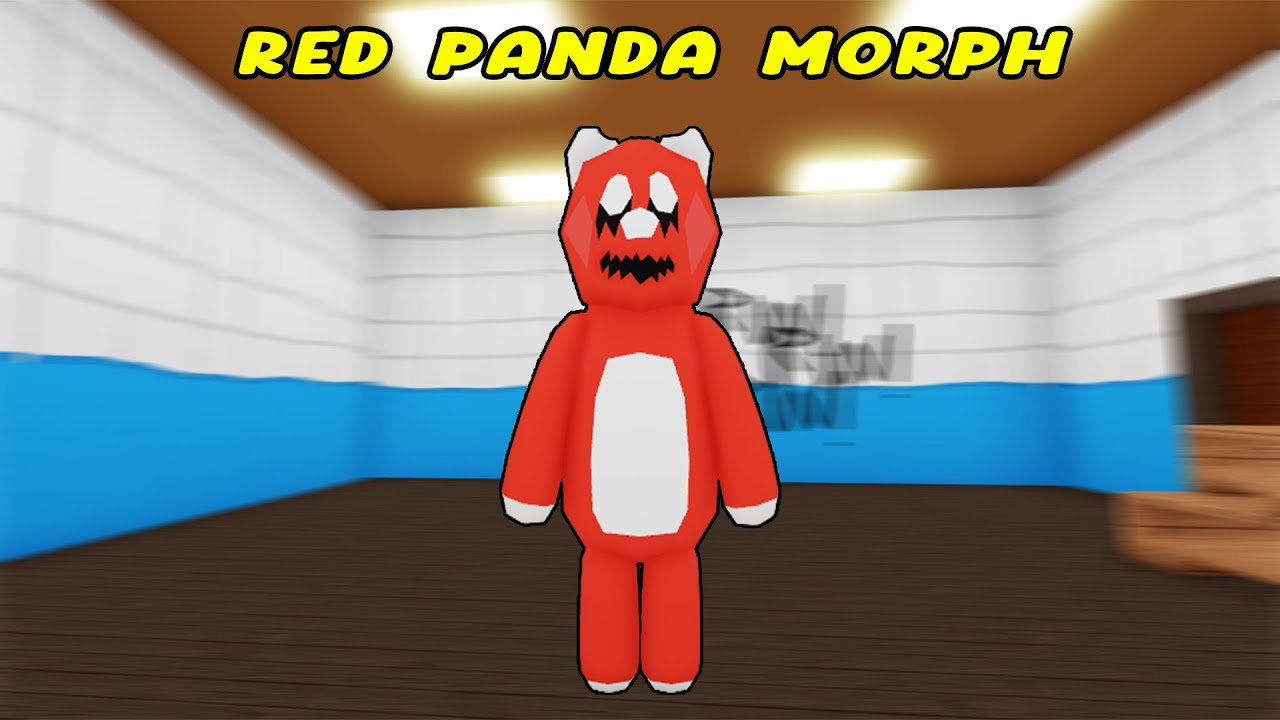 UPDATE - How To Find RED PANDA MORPH in Find The Backrooms Morphs - YouTube