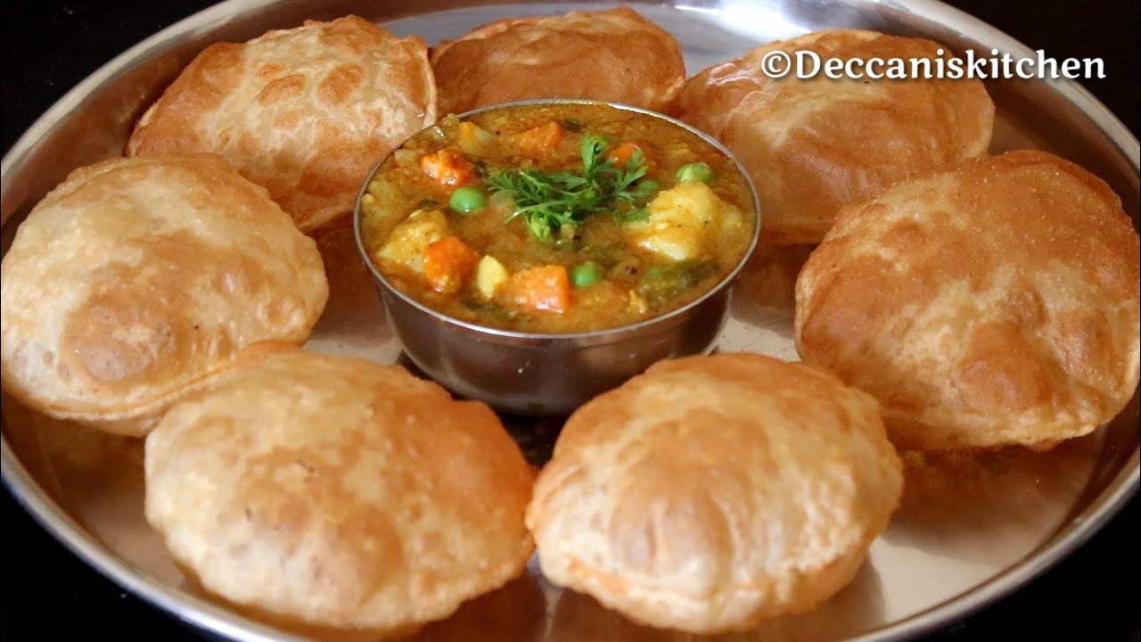 Saag Puri Recipe By Deccanis Kitchen - YouTube