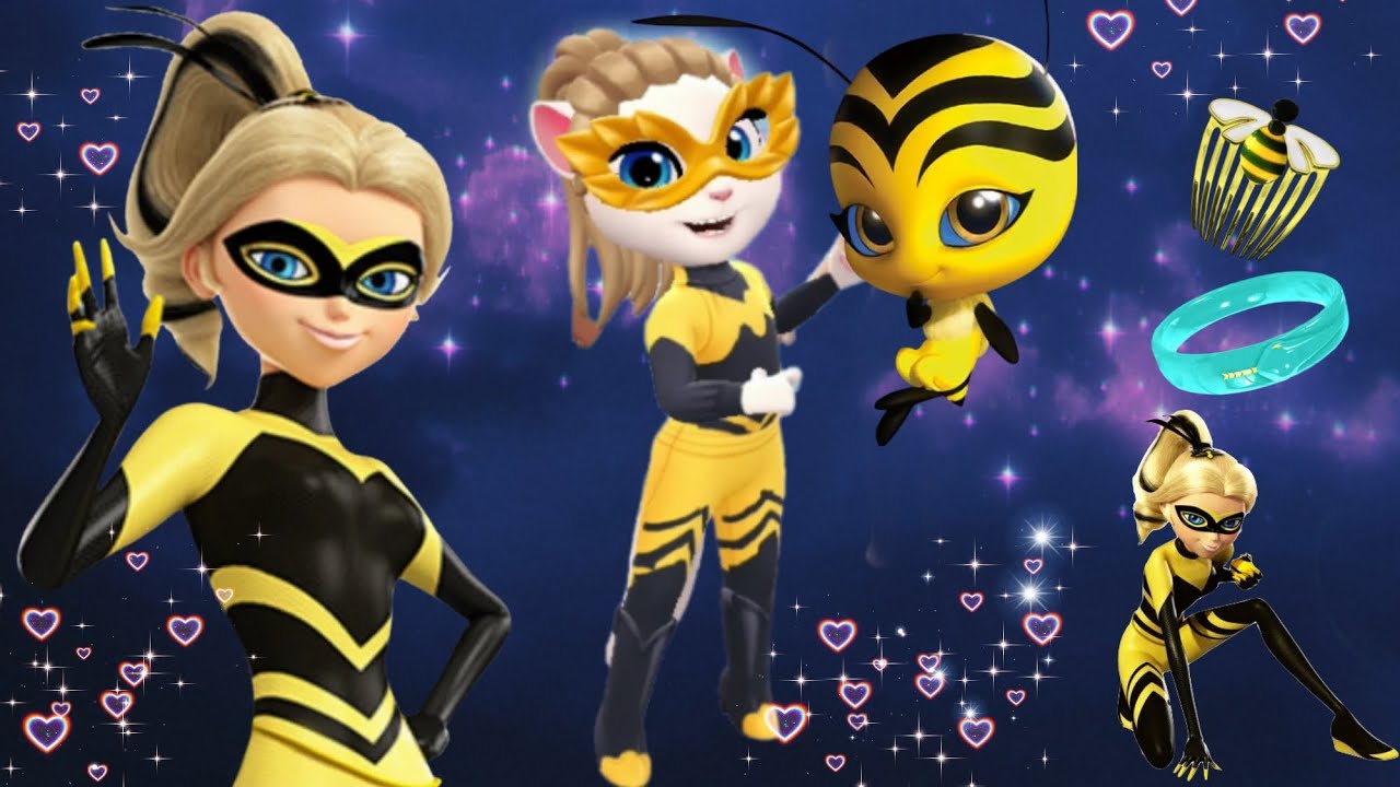 My talking Angela 2 💃Angela vs Queen Bee or Chloe Bourgeois - YouTube