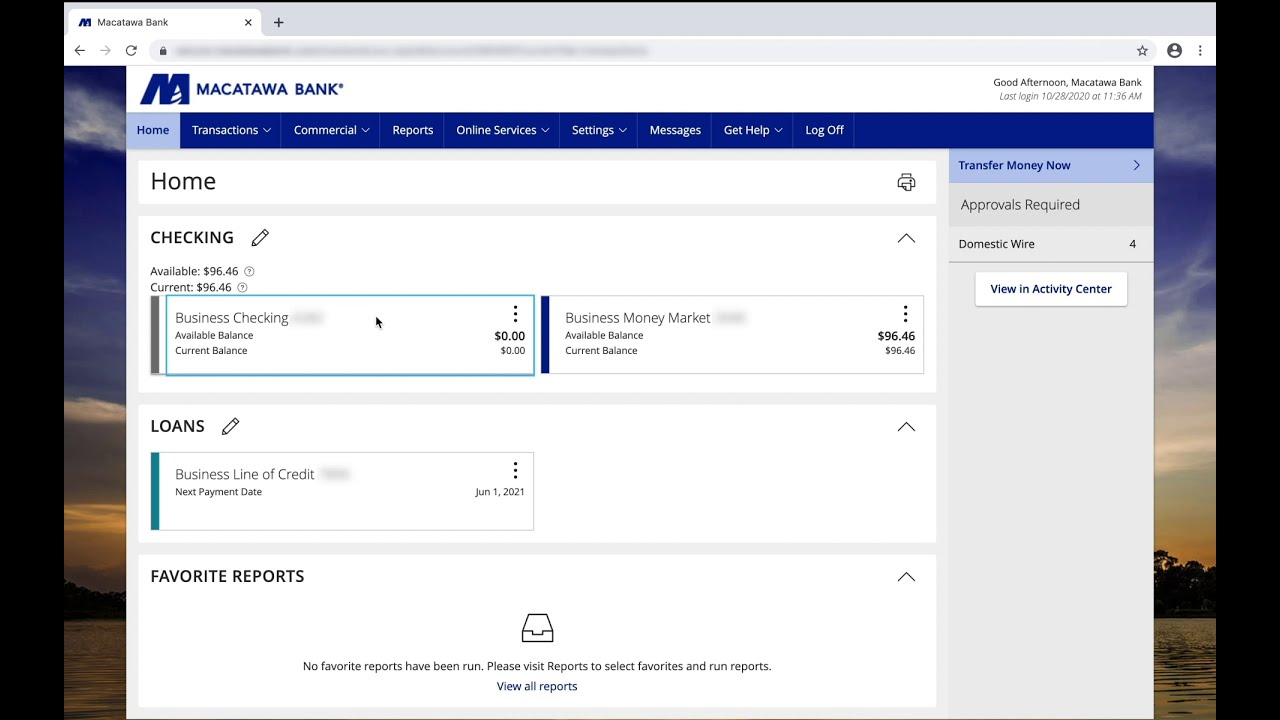 Transaction Activity - Business Online Banking - YouTube