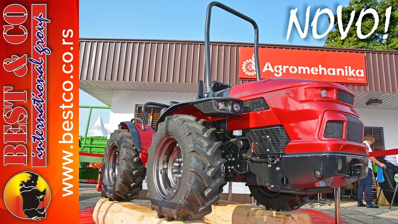 A Closer Look at the Agromehanika AGT 1055 Tractor - YouTube