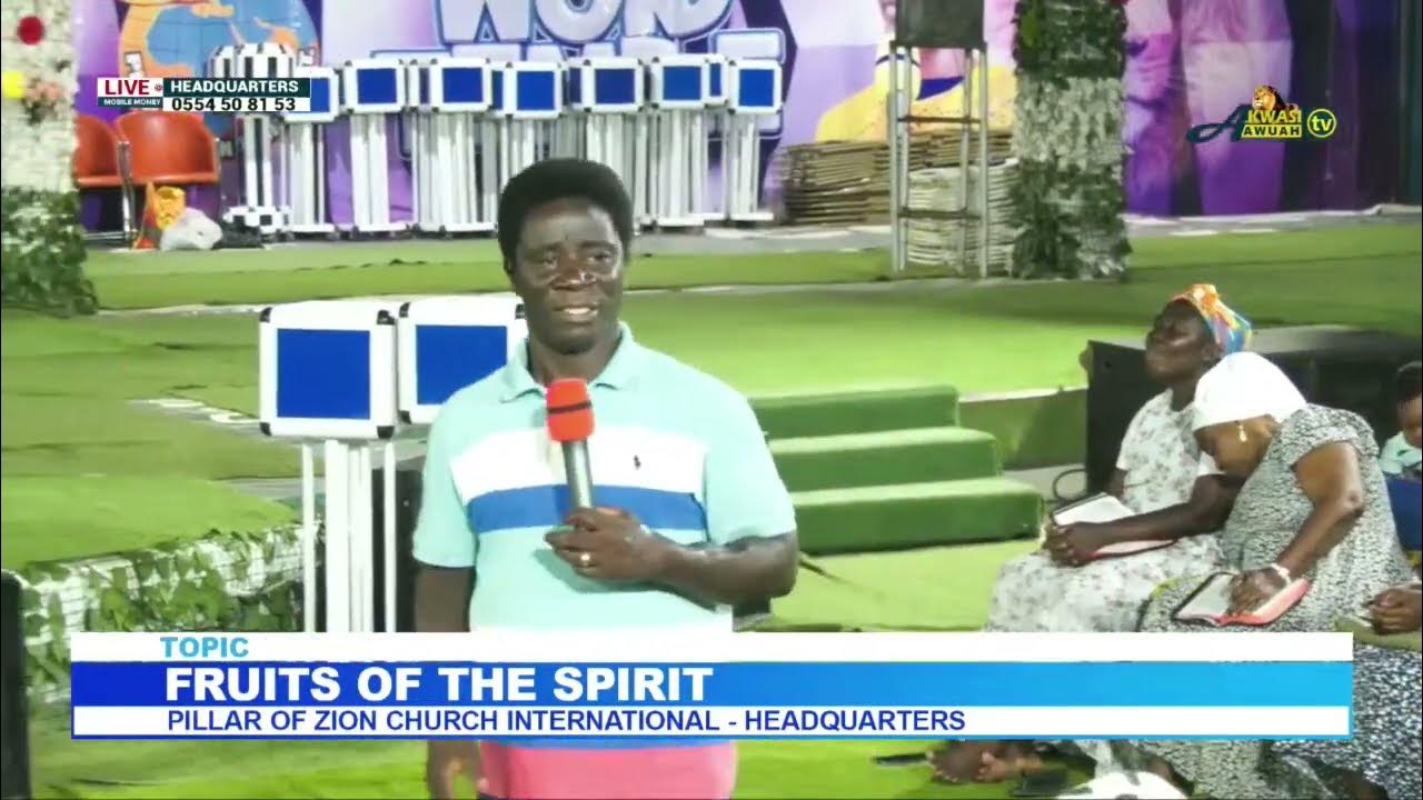 FRUITS OF THE HOLY SPIRIT(PEACE) PT4 ON 21ST OCTOBER 2024 BY EVG AKWASI AWUAH(2024 OFFICIAL ...