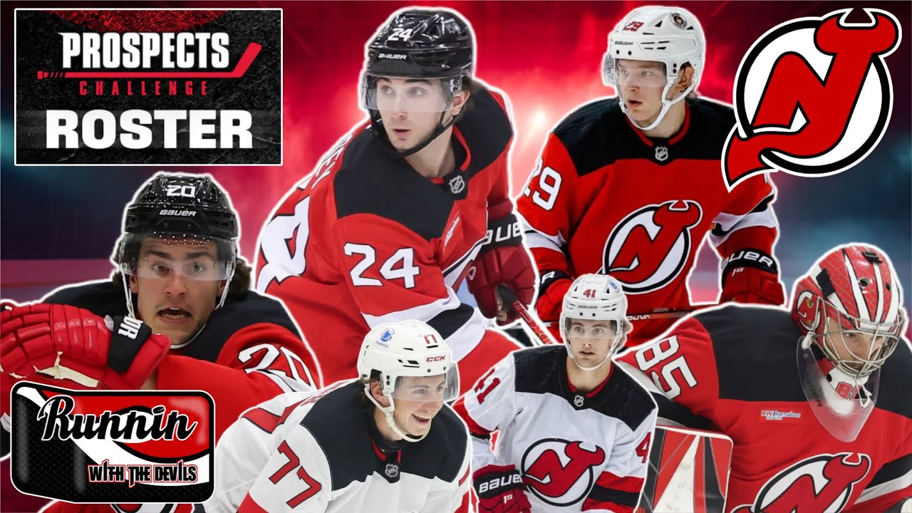 NJ Devils Prospects Challenge Roster & Guys To Watch - YouTube
