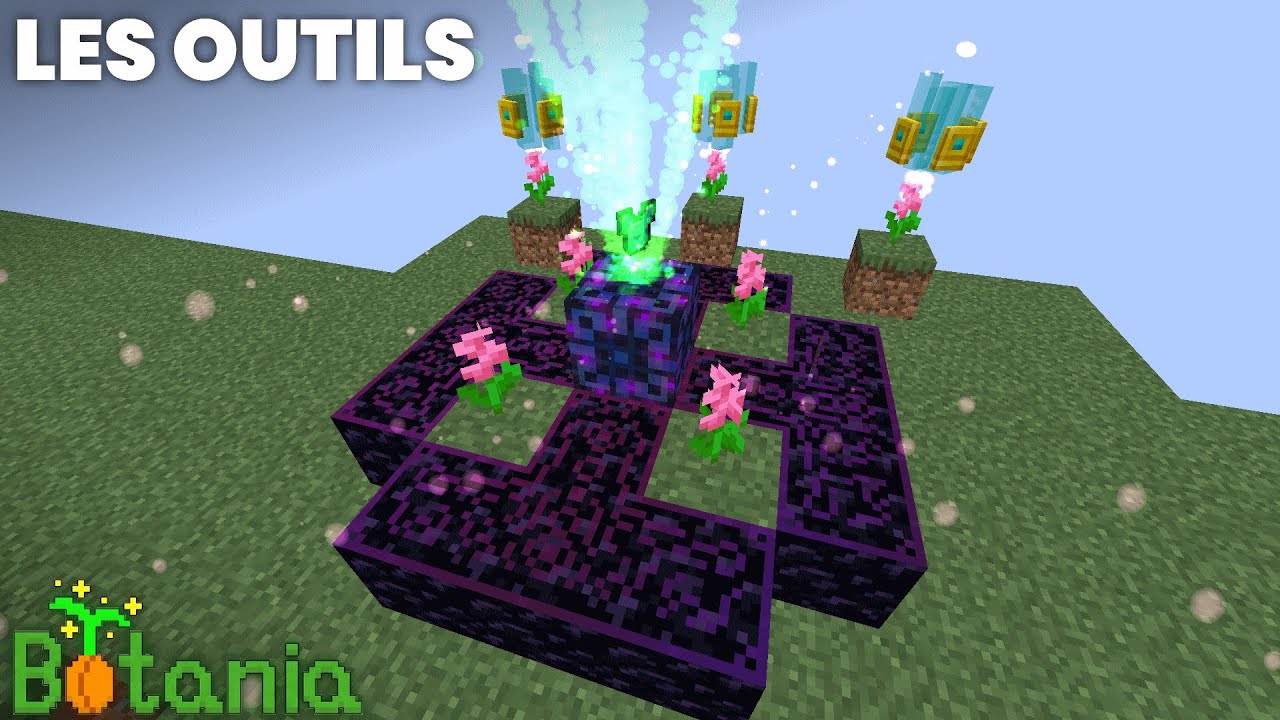 Les outils | Guide Botania 06 - YouTube