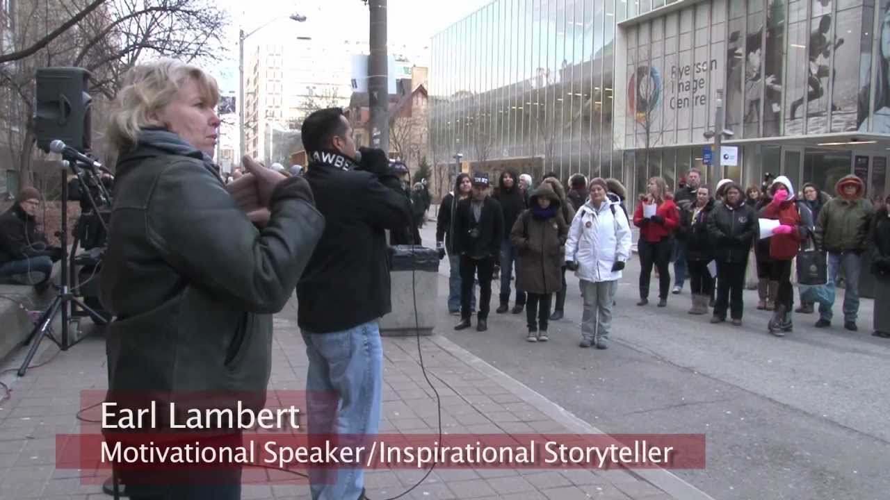 Earl Lambert- Idle No More Ryerson University Toronto - YouTube