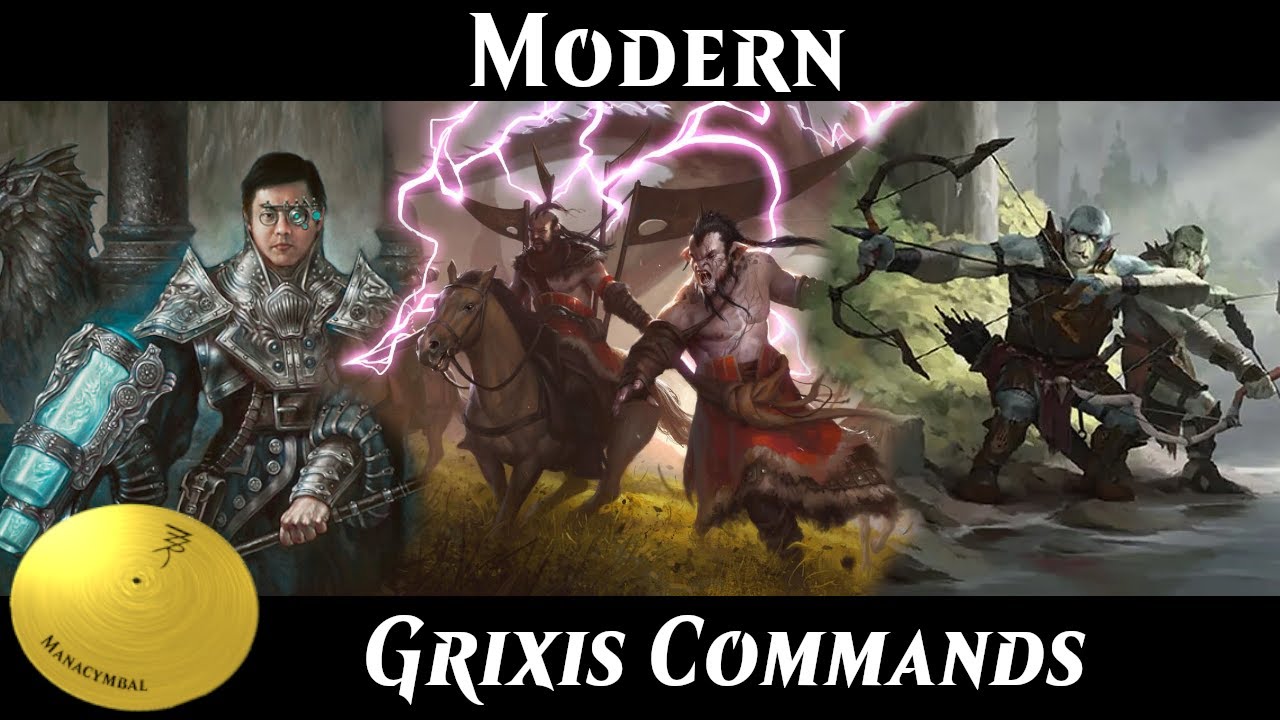 MTGO Modern - Grixis Commands - YouTube
