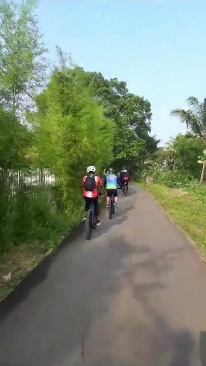 gowes pagi,gowes santai - YouTube
