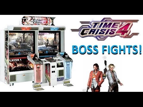 Time Crisis 4 Boss Fights! Arcade Shooter Boss Battles - YouTube