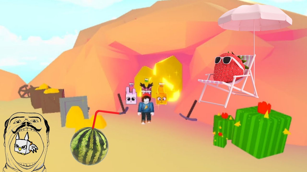 Drink a mojito in the middle of the desert in Pet simulator X I Level ...