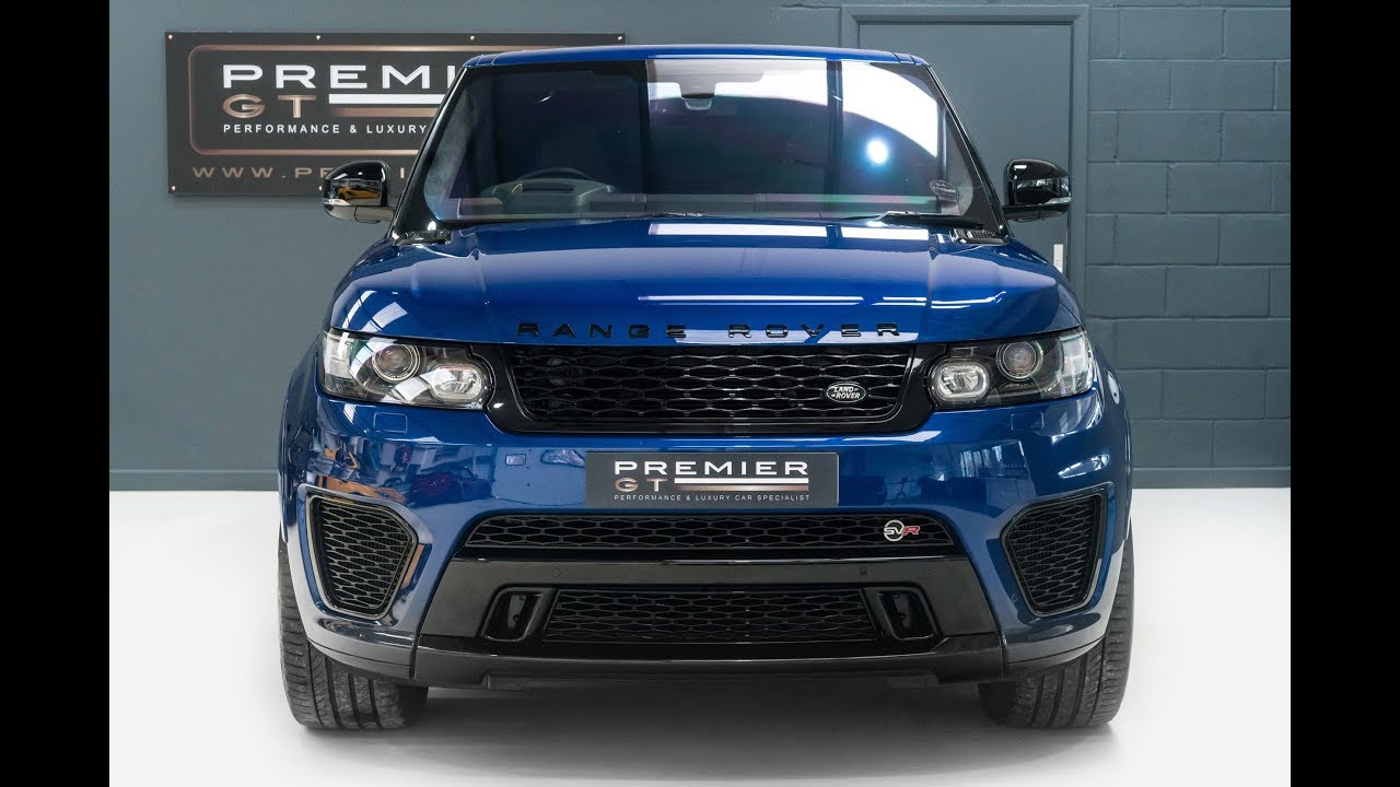 LAND ROVER RANGE ROVER SVR 5.0i V8 SUPERCHARGED, FULL BLACK EXTERIOR ...