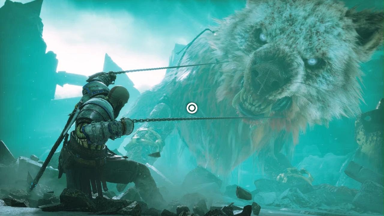 God of War Ragnarök: Atreus puts Fenrir's soul in Garm's body - YouTube