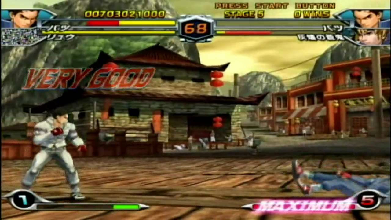 Tatsunoko VS Capcom - Batsu & Ryu - Arcade Mode (Part 1 of 2) - YouTube