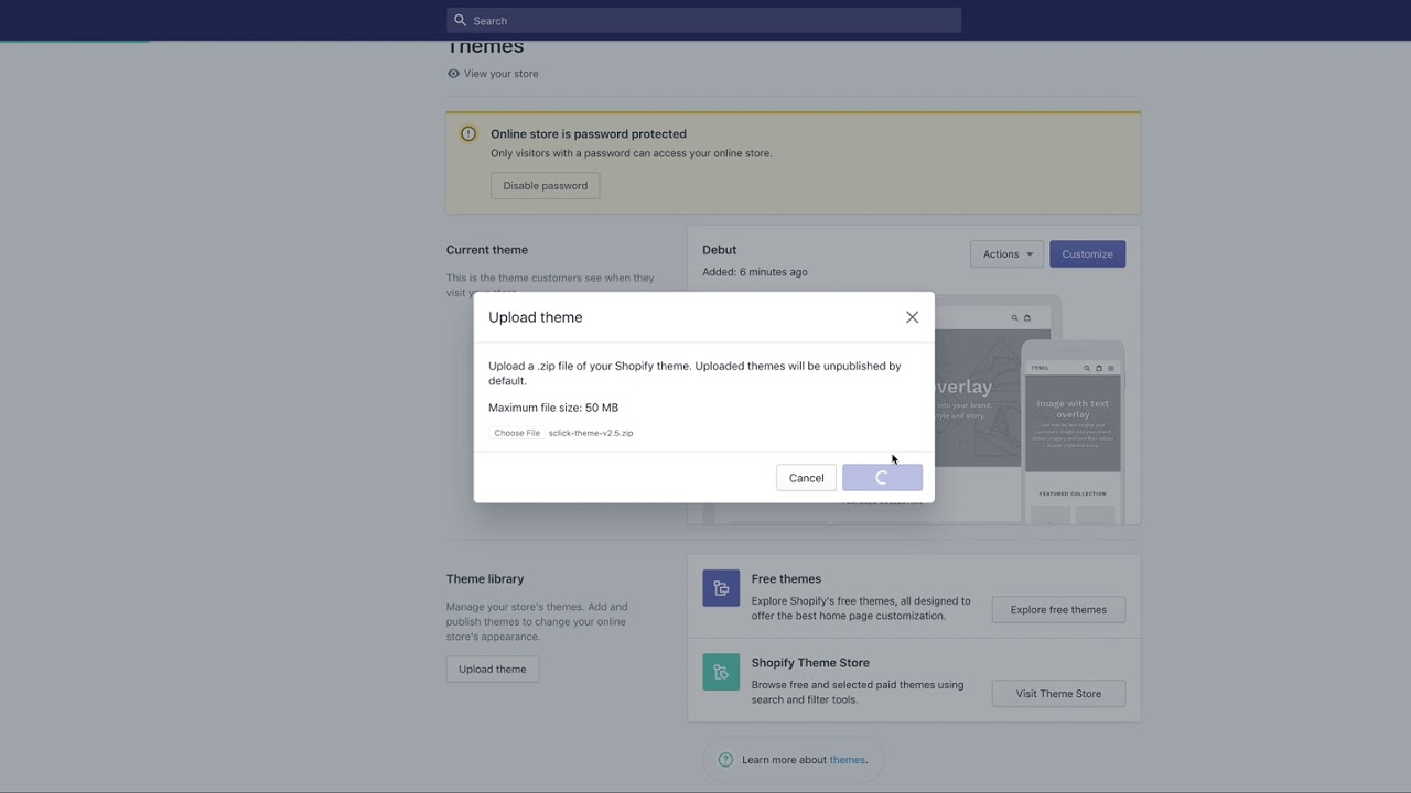 install sclick theme - YouTube