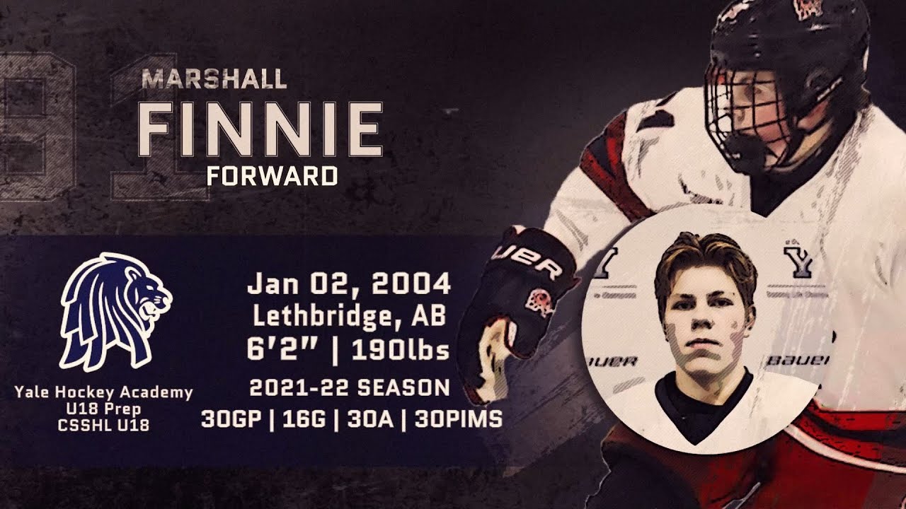 Marshall Finnie | 2021-22 Highlights | 2004 Forward | CSSHL - YouTube