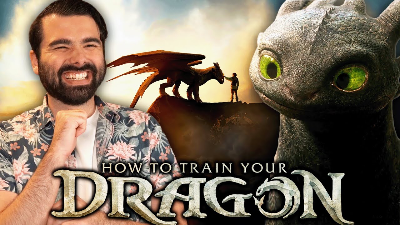 How to Train Your Dragon LIVE ACTION MOVIE REACTION First Time Watching ...
