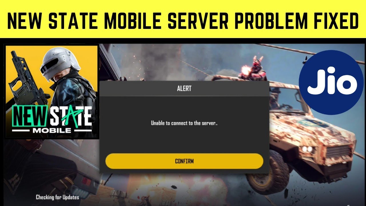 NEW STATE Mobile Unable to connect to the server problem | Pubg New State Server Problem | # ...