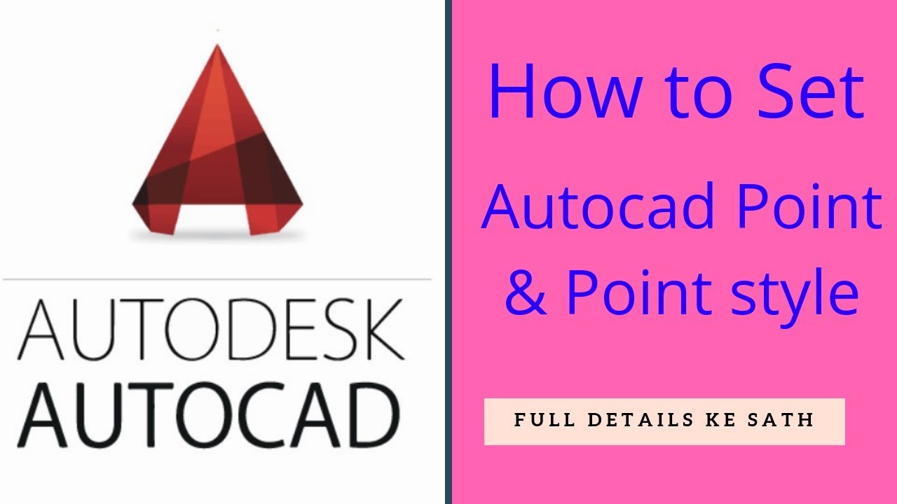 How To Set Point And Point Style In Autocad Autocad Tutorial YouTube how-to-set-point-and-point-style-in-autocad-autocad-tutorial-youtube