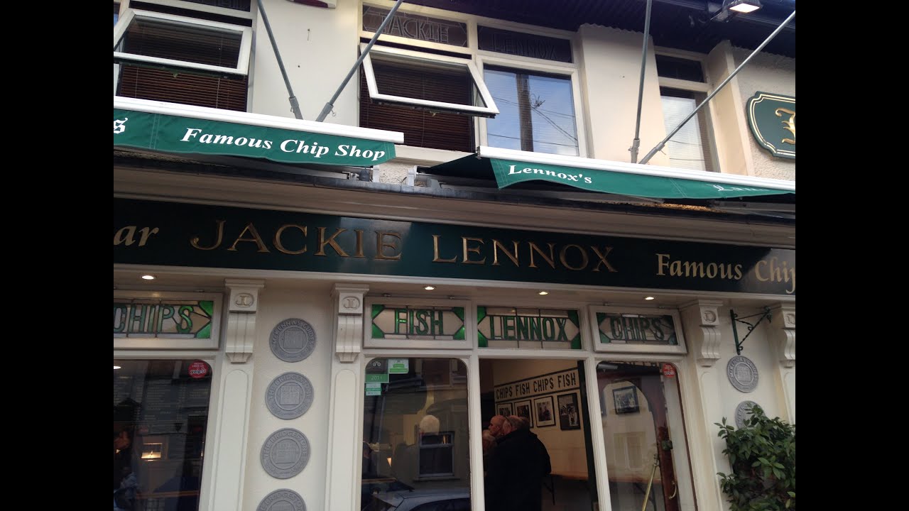 Jackie Lennox - Chicken Supper, Mushy Peas and Tanora! - YouTube