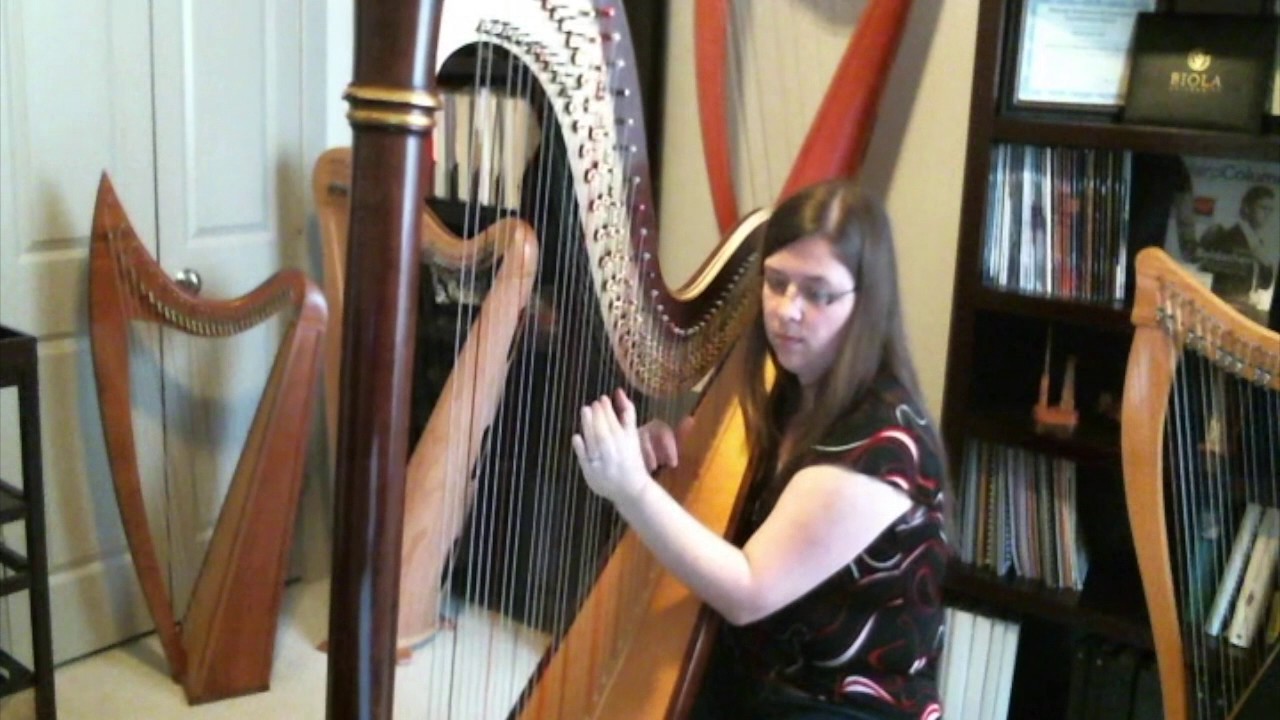 My Jesus, I Love Thee - Houston Harp Music, Elizabeth Webb - YouTube
