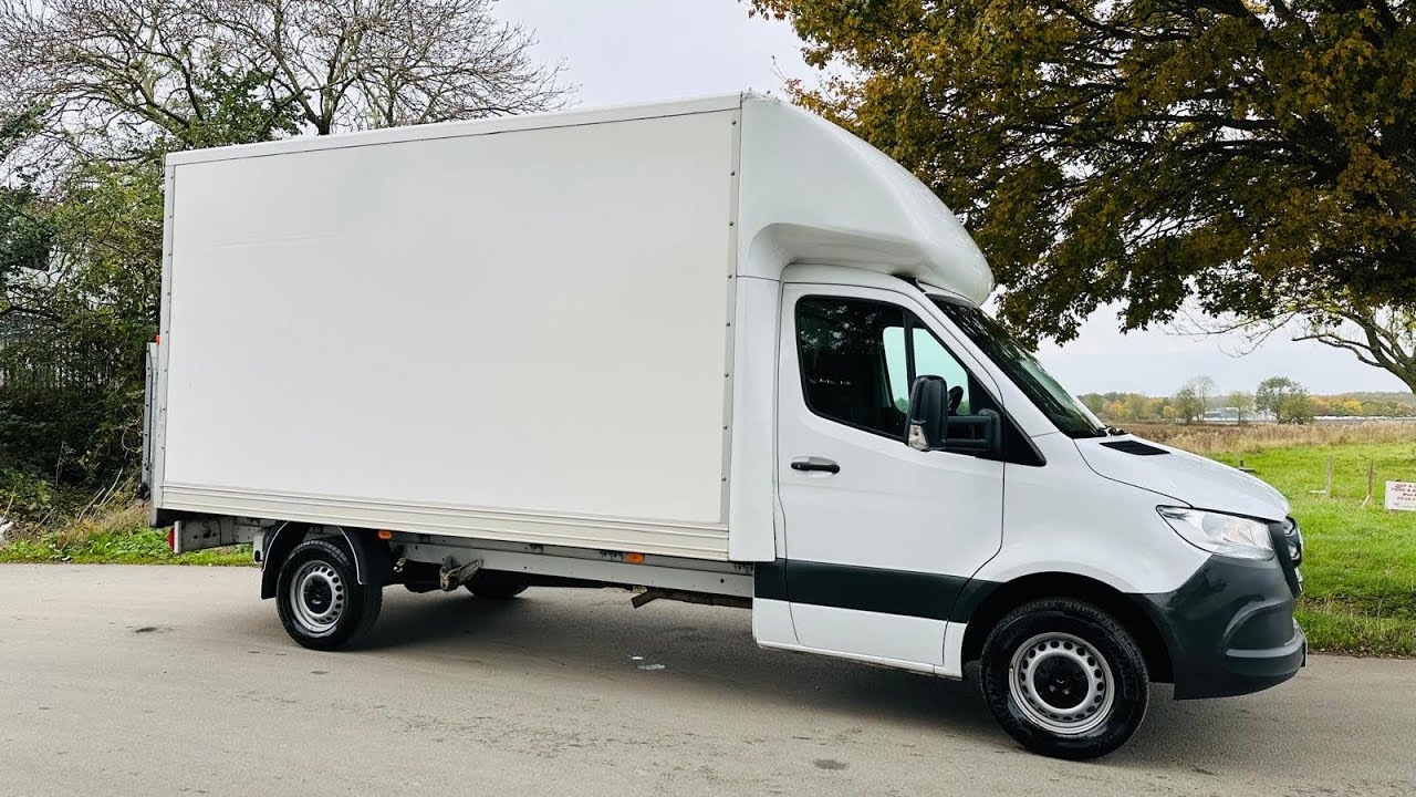 MERCEDES-BENZ SPRINTER 315 CDI *LWB - LUTON / BOX VAN WITH ELECTRIC ...