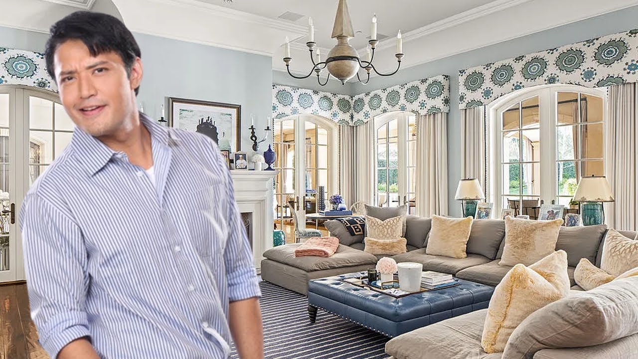 Mark Anthony Fernandez's New House - [ Inside & Outside ] - 2018 - YouTube