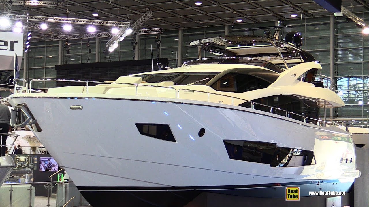 2020 Sunseeker 86 Luxury Yacht - Walkaround Tour - 2020 Boot Dusseldorf ...
