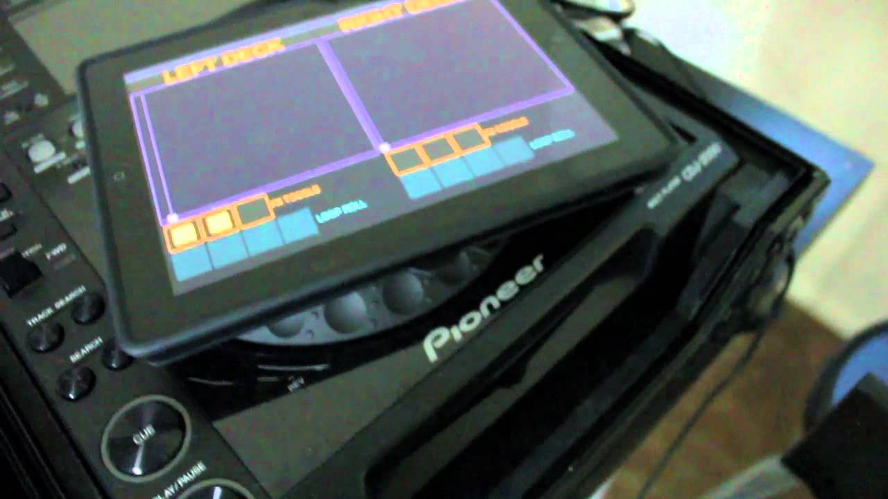 TouchOSC on iPad with Serato - YouTube