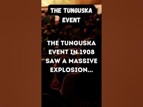 The Tunguska Event in 1908 saw a massive explosion...#history #mystery ...
