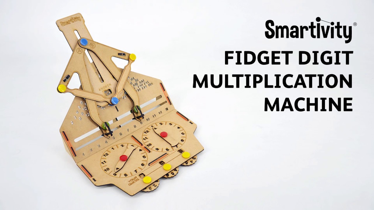 SMARTIVITY | Fidget Digit Multiplication Machine | How to Play - YouTube