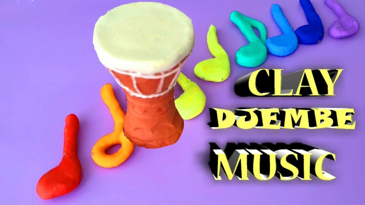 Clay / Plasticine African Djembe (stop motion animation) - YouTube