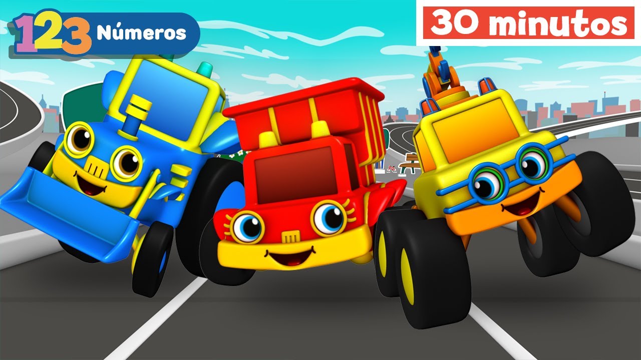 123 Arrancan - Nuevo espectáculo | Aprender números con autos de ...