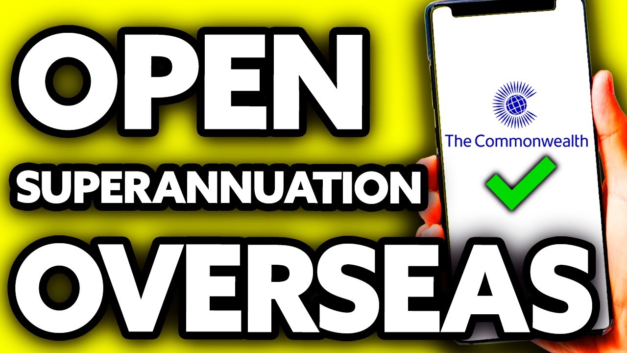 How To Open Superannuation Account Commonwealth Bank - YouTube
