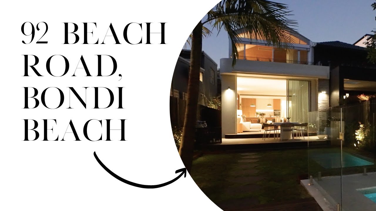 The Ultimate Bondi Beach House With Dreamy Interiors And A Tropical ...