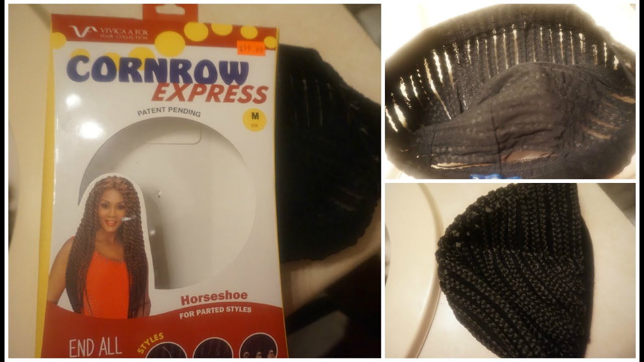 Vivica A Fox Hair Collection Conrow Express | Wig Cap Review - YouTube