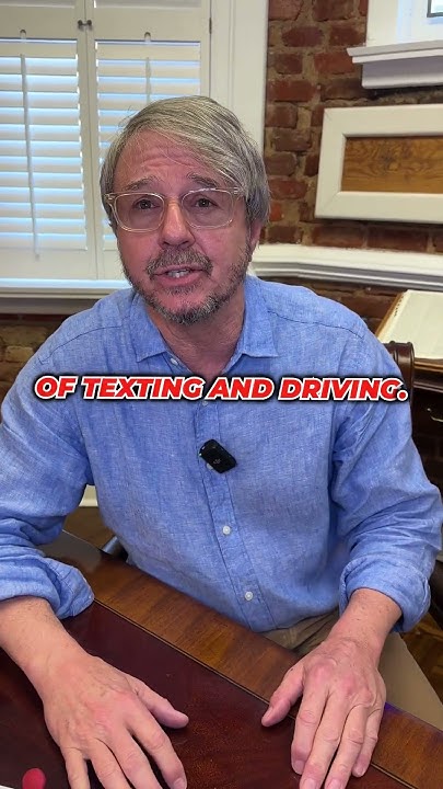 You Shouldn't Be Texting And Driving - YouTube