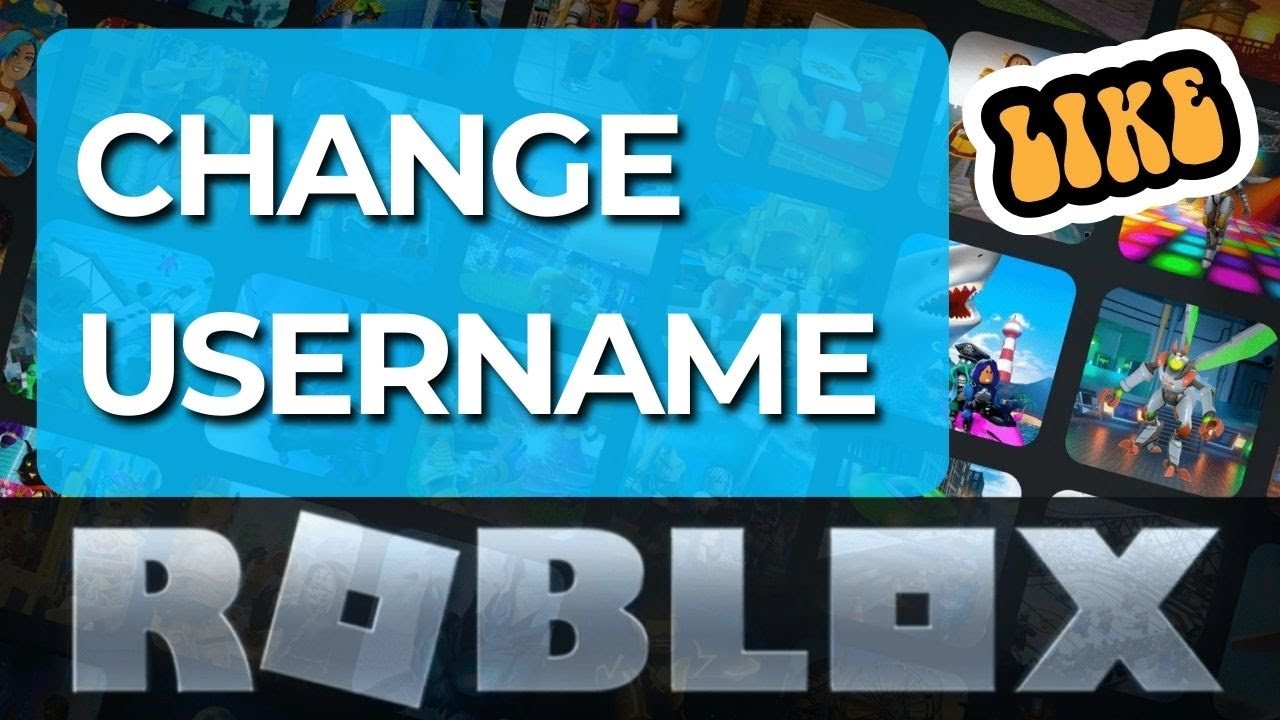How To Change Your Roblox Username - YouTube