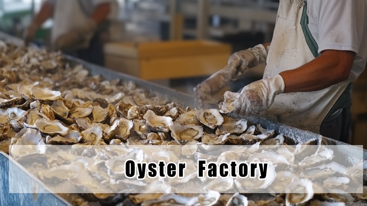 Inside an Oyster Factory: How Oysters Are Processed - YouTube