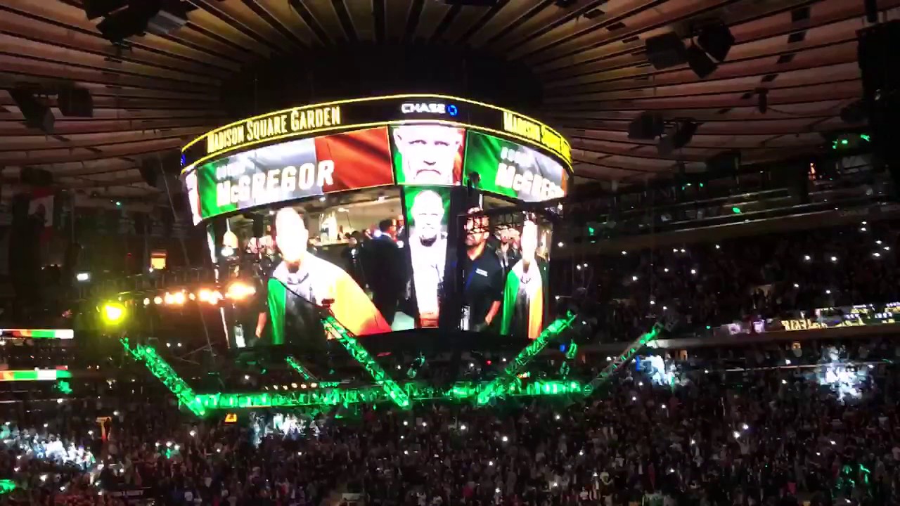 UFC 205 Madison Square Garden - YouTube