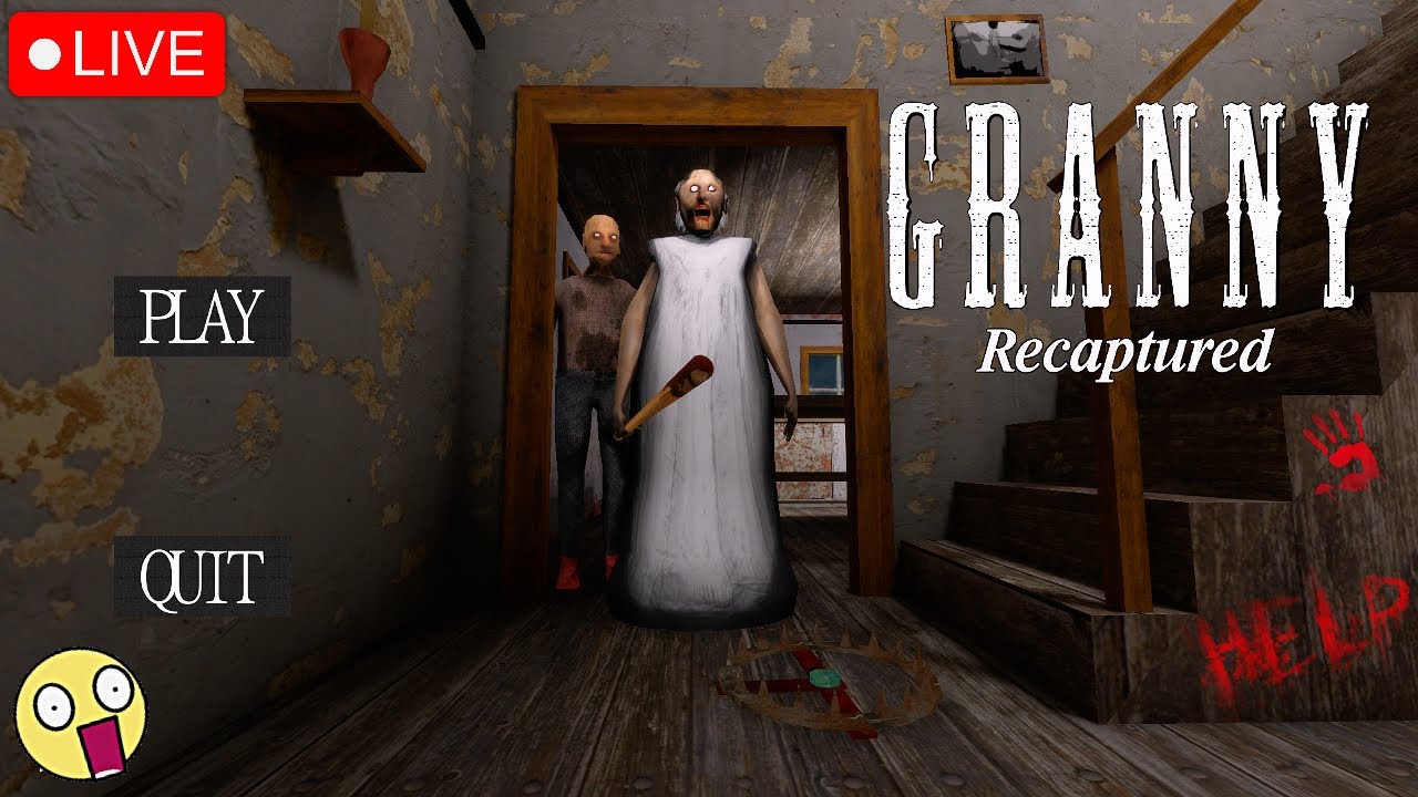 Granny Recaptured [PART2] Live..🔴| جراني بث مباشر - YouTube