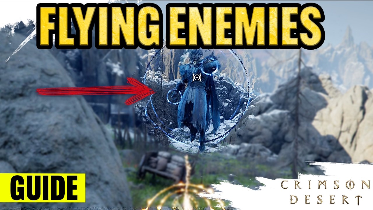How to Eliminate Flying Ice Enemies in Crimson Desert - YouTube