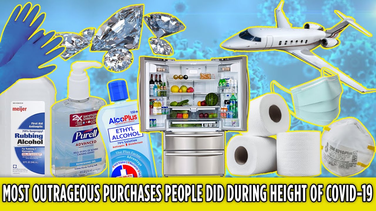 Top OUTRAGEOUS PURCHASES by people during COVID19(THEY BOUGHT WHAT?!)😲 ...