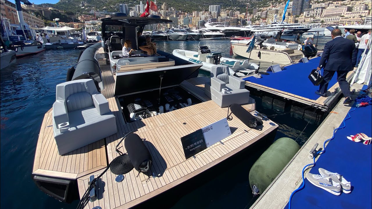 Anvera 42 at Monaco Yacht Show 2022 - YouTube