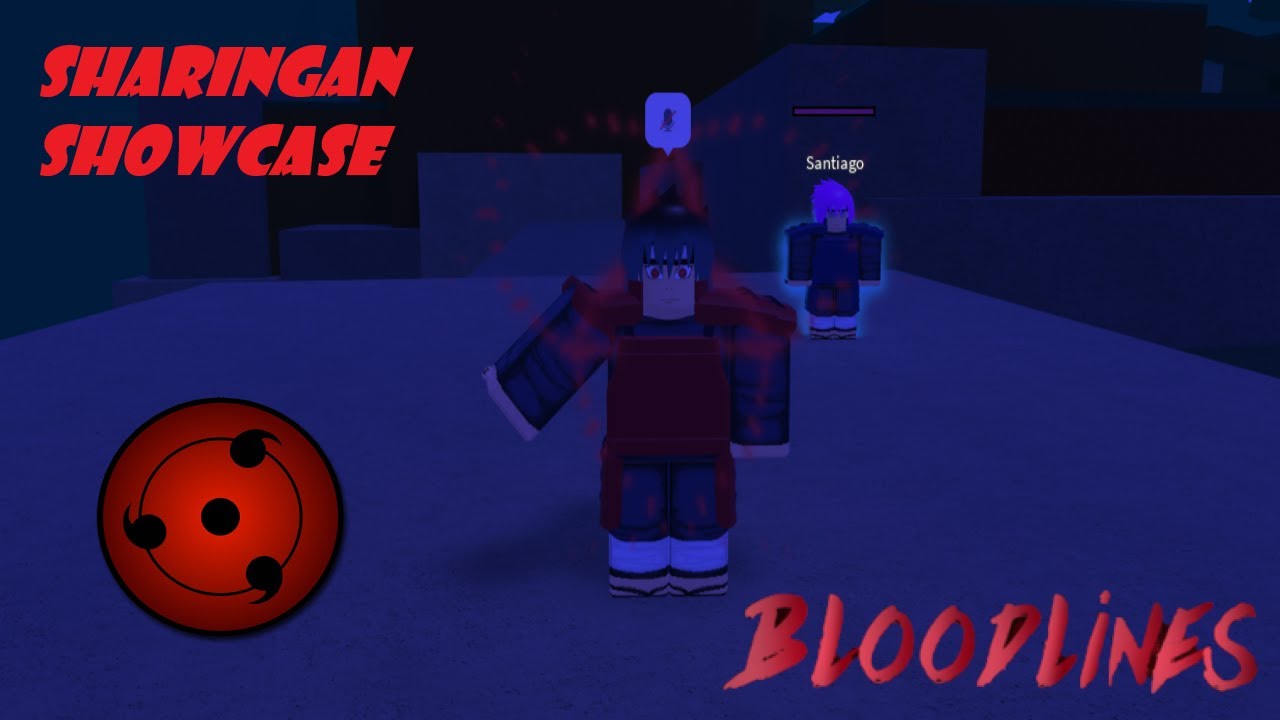 Sharingan Showcase ROBLOX Bloodlines - YouTube