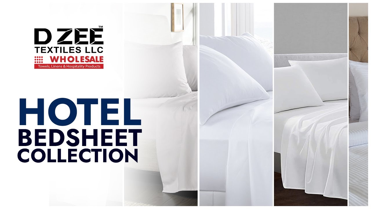 DZEE Textiles Hotel Bed Sheets Collection - YouTube