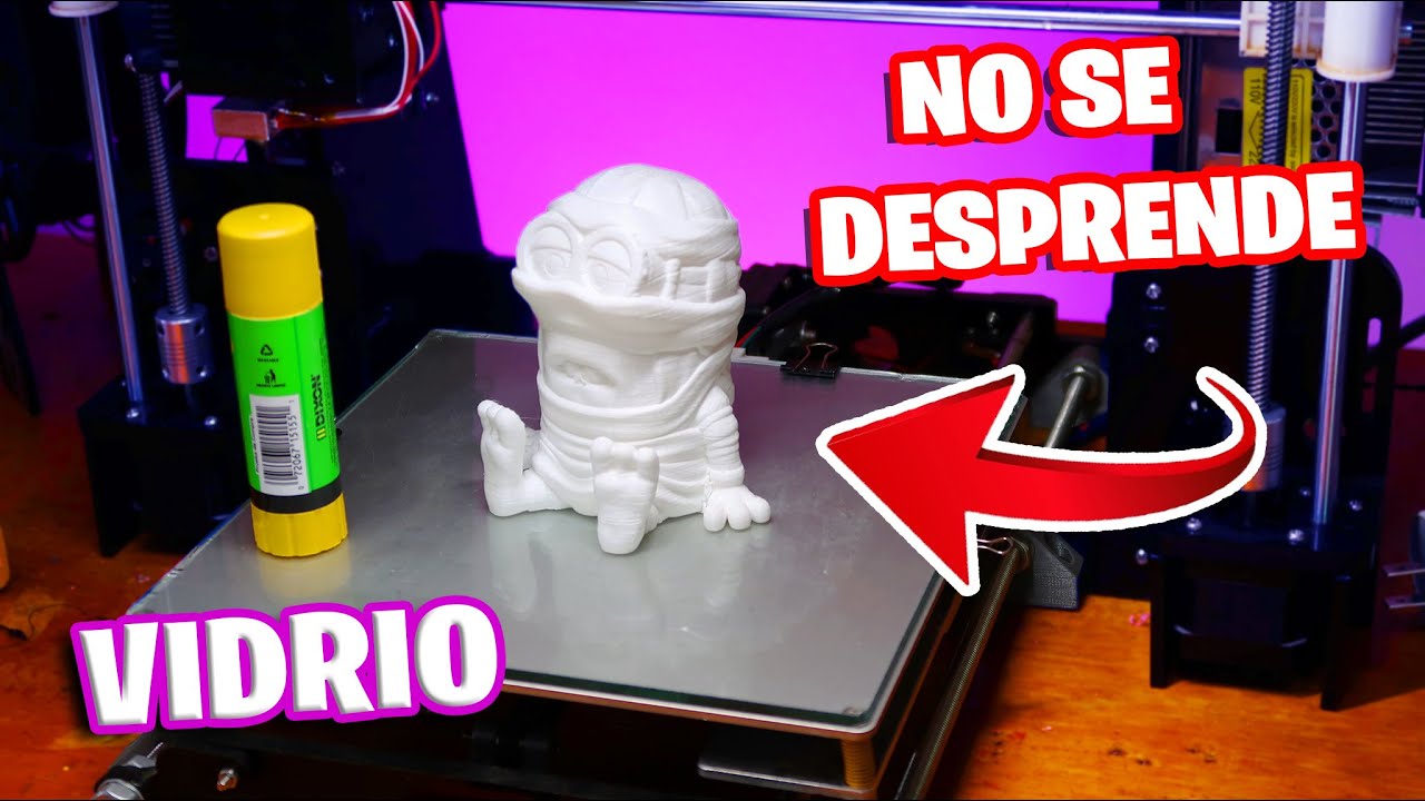 COMO DESPRENDER PIEZAS 3D IMPRESAS EN VIDRIO (HACK) | P3D - YouTube