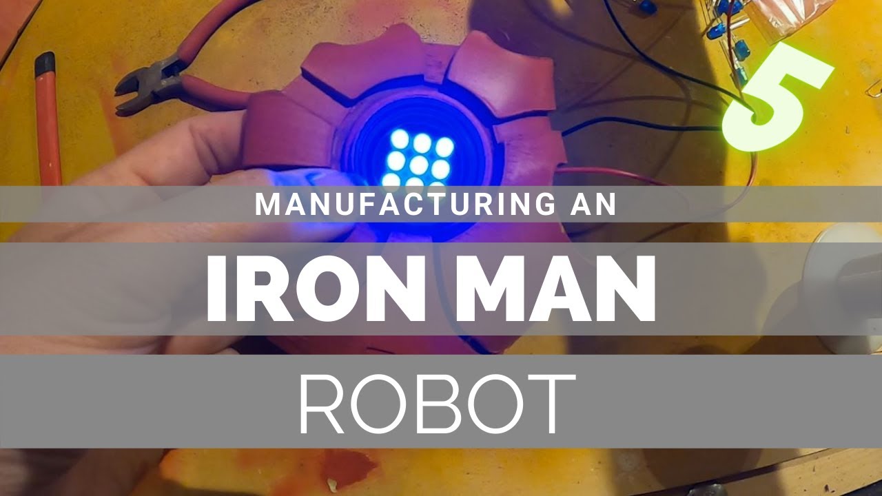 Making an Iron Man Robot - Part 5 - Getting started on the hands and ...