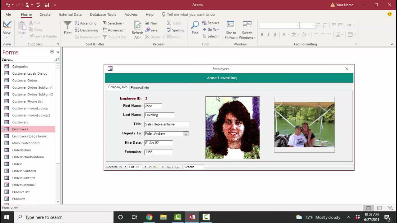 Microsoft Access A to Z: 10 indispensable form development tips - YouTube