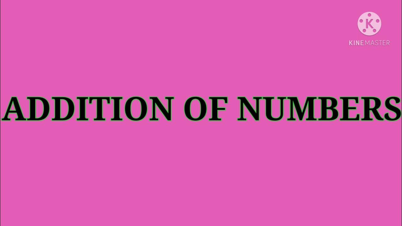 Addition Of Numbers Math Steps 4 YouTube addition-of-numbers-math-steps-4-youtube