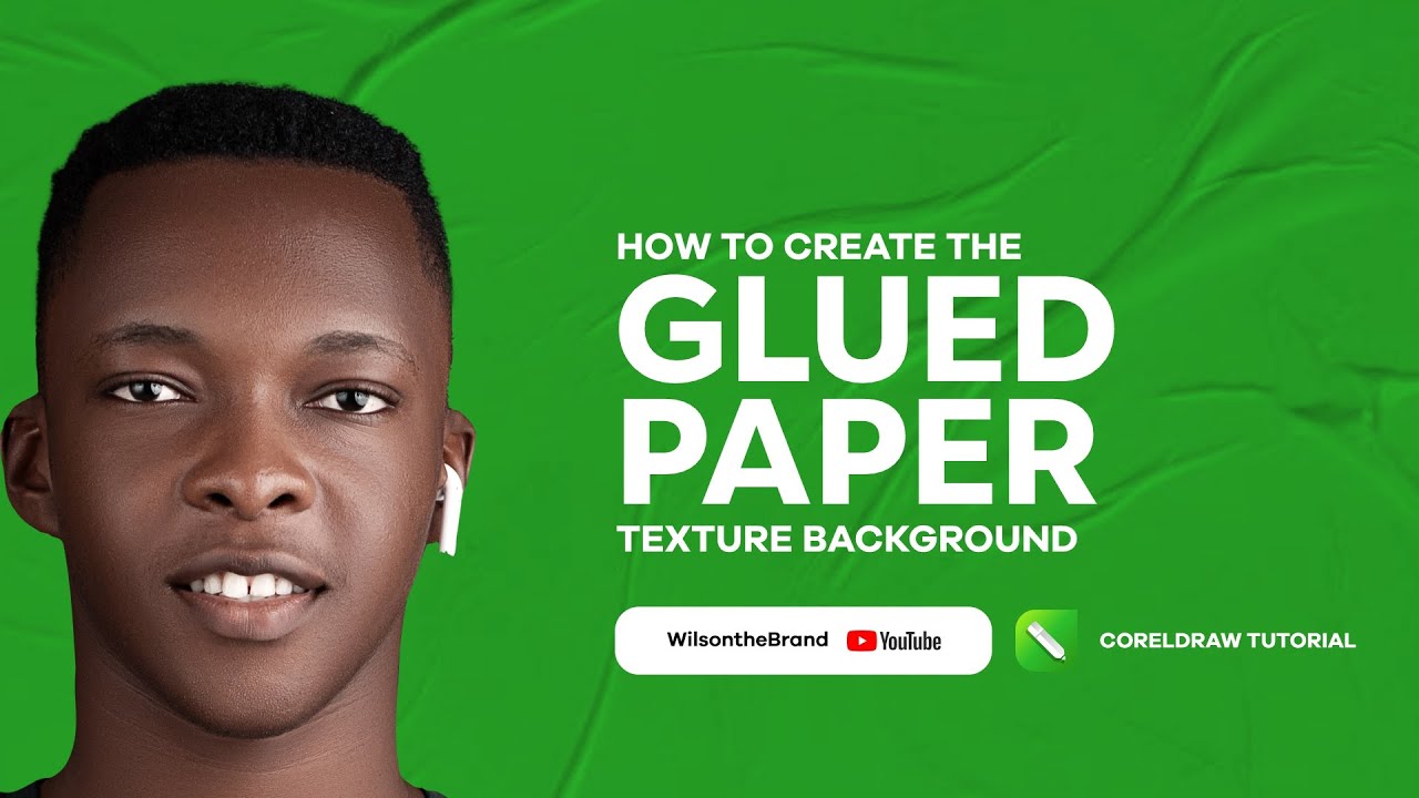 HOW TO CREATE A TEXTURE BACKGROUND USING CORELDRAW - YouTube