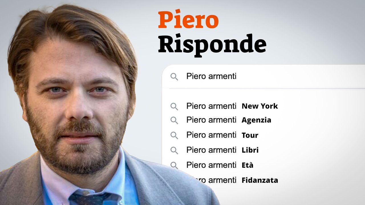 PIERO ARMENTI risponde alle domande sul DENARO 💰 di @investiamo - YouTube